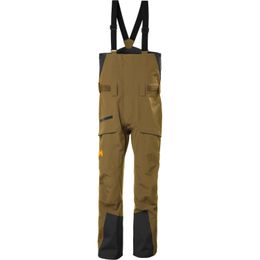 Helly Hansen Sogn Bib Skihose Herren - braun - Gr. L - Polyamid