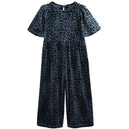 next Jumpsuit M&auml;dchen Gr&ouml;&szlig;e 104 blau / schwarz