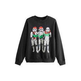next Pullover 'Christmas Star Wars Stormtrooper' Herren Gr&ouml;&szlig;e XXL limette / rot / schwarz / wei&szlig;