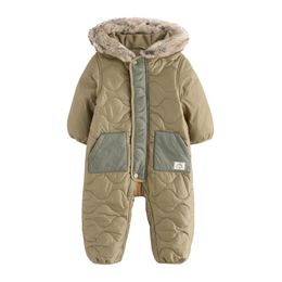 next Funktionsanzug Jungen Gr&ouml;&szlig;e 68 beigemeliert / khaki / oliv