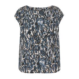 TATUUM Bluse 'Raela 1' Damen Gr&ouml;&szlig;e S hellbeige / navy / opal
