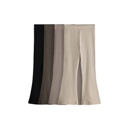 The Set Leggings M&auml;dchen Gr&ouml;&szlig;e 110 beige / braun / taupe / schwarz