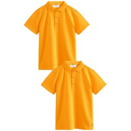 Clarks Poloshirt Jungen Gr&ouml;&szlig;e 98 orange