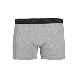 TeeShoppen Boxershorts Herren Größe M grau / schwarz