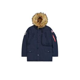 Alpha Industries Winter Jacket 'Polar' male Blue size L