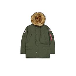Alpha Industries Winter Jacket 'Polar' male Green size M