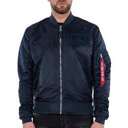 Alpha Industries Between-Season Jacket 'MA-1 TT Custom' male Blue size XL
