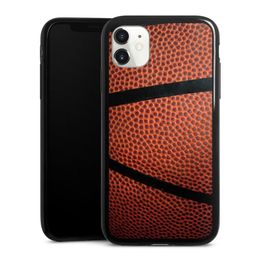 DeinDesign iPhone 11 Handy Slim Case extra dünn Silikon Handyhülle schwarz Hülle Basketball Ball Sports Silikon Slim Case