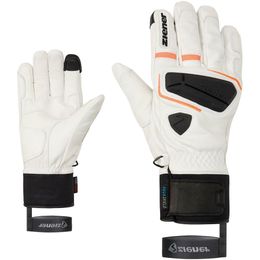 Ziener Sporthandschuhe 'Galf' Herren Größe M/L mandarine / schwarz / weiß