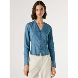 Pepe Jeans Bluse 'Phoebe' Damen Größe XS blue denim