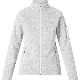 McKINLEY Funktionsfleecejacke 'Skeena' Damen Gr&ouml;&szlig;e M wei&szlig;meliert