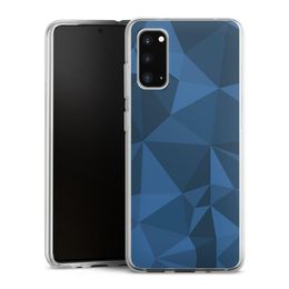 DeinDesign Galaxy S20 Handy Silikon Hülle Case transparent Handyhülle Muster Geometric Abstract Silikon Case