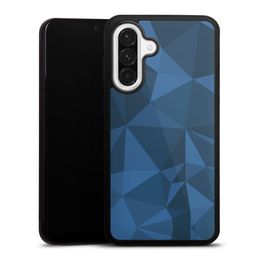 DeinDesign Galaxy A56 5G Handy Gallery Case Handyhülle 9H Gehärtetes Glas Rückseite Hülle Muster Geometric Abstract Gallery Case