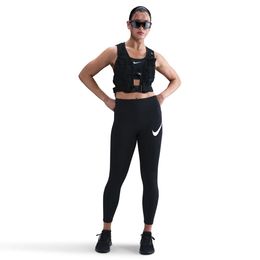 Nike Tempo Swoosh Run Tights Bekleidung Damen schwarz