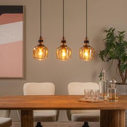 Lucide ILONA Pendelleuchte 3-flammig linear, E27, 45408/03/62,