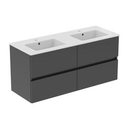 Ideal Standard Eurovit+ Schrank mit Doppelwaschtisch, 4 Ausz&uuml;ge, R0577TI,