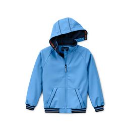 Tchibo - Softshelljacke mit recyceltem Material - Jungen - Gr. 146/152 - blau