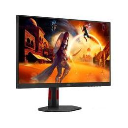 AOC U27G4R DualFrame, Gaming-Monitor 68.6 cm (27 Zoll), schwarz (matt), UltraHD/FullHD, Fast-IPS, HDMI, DP, USB-Hub, 320Hz Panel
