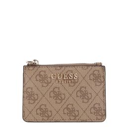 Guess Kartenetui 'LAUREL II SLG CREDIT CARD CASE' Damen Größe One Size braun / hellbraun