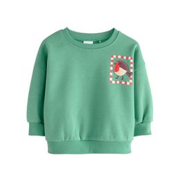 next Sweatshirt girl Green size 6-7 yrs