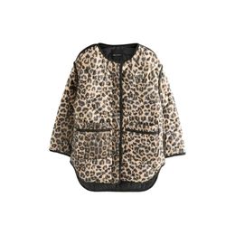 smALLSAINTS Jacke 'Phyllis' M&auml;dchen Gr&ouml;&szlig;e 110 cappuccino / schwarz