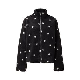 MONKI Fleece Jacket female Black size XXL