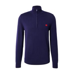 Hugo Pullover 'San Quintus' Herren Gr&ouml;&szlig;e M blau / rot