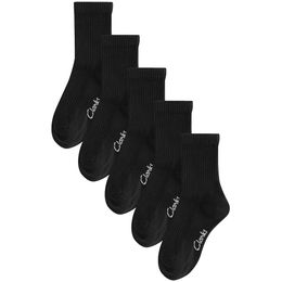 Clarks Socken Mädchen Größe 23/26 schwarz / weiß