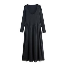 next Kleid Damen Gr&ouml;&szlig;e 46 schwarz Winterkleid