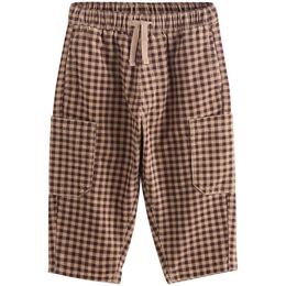 next Hose Jungen Größe 98 beige / braun