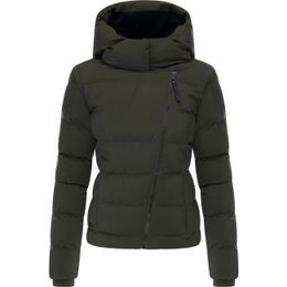 Ragwear Damen Steppjacke "Harlen YOUMODO"olivgr&uuml;n, Gr. XXXL, Obermaterial: 100% Polyester; Innenfutter: 100% Polyester; Wattierung: 100% Polyester,