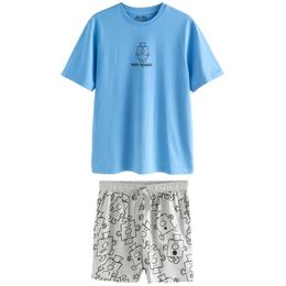 next Short Pajamas 'Grumpy' male Blue size XL