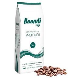Buondi® caffè PREMIUM Espressobohnen, Arabica- und Robustabohnen mild, 1,0 kg