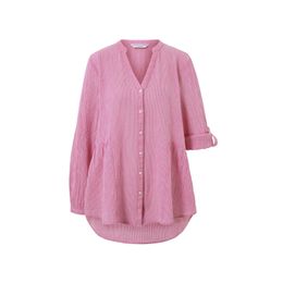 Tchibo - Gestreifte Longtunika - Damen - Gr. 42 - creme/gestreift