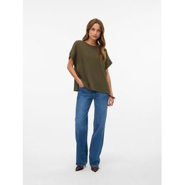V&eacute;ro Moda Vero Moda Shirt in Khaki - 48% | Gr&ouml;&szlig;e S | Damen-tops