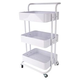 ECHTWERK K&uuml;chenwagen in Wei&szlig; - (B)43 x (H)86 x (T)32 cm - 17% | Regale