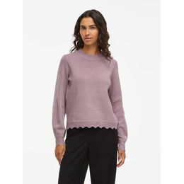Vila Pullover "Vinikolina" in Mauve - 54% | Größe XS | Damen-pullover-cardigans