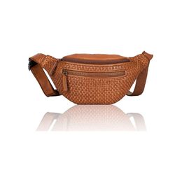 Bellicci Leder-Gürteltasche "Elliot" in Cognac - (B)30 x (H)14 x (T)8,5 cm - 50% | Damen-koffer-reisegepaeck