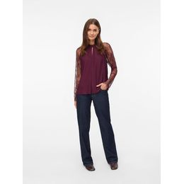 Véro Moda Vero Moda Bluse in Bordeaux - 26% | Größe M | Damen-blusen