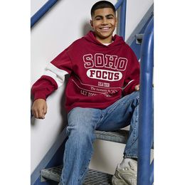 Only & Sons Only&Sons Hoodie "Cater" in Rot - 29% | Größe 170/176 | Kinder-sweatshirts-jacken