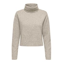 Only Rollkragenpullover in Beige - 51% | Größe S | Damen-pullover-cardigans