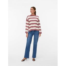 Véro Moda Vero Moda Pullover in Rosa/ Creme - 50% | Größe XS | Damen-pullover-cardigans
