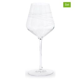 Zwieger 6er-Set: Weißweingläser ''Spiral'' - 380 ml - 28% | Gedeckter-tisch