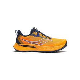 Saucony Laufschuhe "Peregrine 15" in Orange/ Dunkelblau - 40% | Größe 42,5 | Herrenschuhe-outdoorschuhe