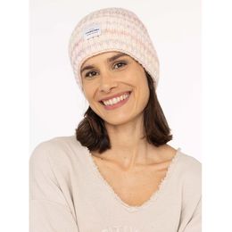 Zwillingsherz Mütze "Rainbow" in Beige - 40% | Damen-muetzen-caps