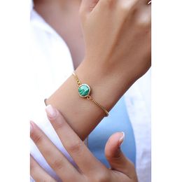 L'Atelier de Gaia Vergold. Armband mit Edelsteinen - 66% | Schmuck