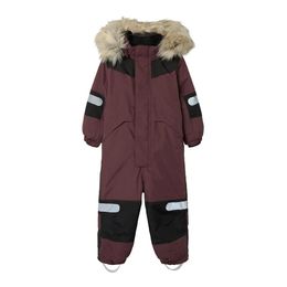 name it Schneeanzug "Storm12" in Lila/ Schwarz - 42% | Größe 110 | Kinderhosen