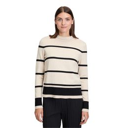 Betty Barclay Pullover in Creme/ Schwarz - 63% | Größe 40 | Damen-pullover-cardigans