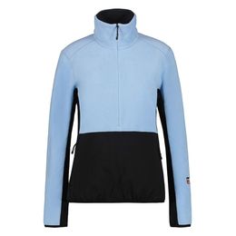 Rukka Fleecepullover "Peltoniemi" in Hellblau/ Schwarz - 74% | Gr&ouml;&szlig;e 40 | Damenpullover