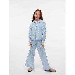 Vero Moda Girl Hose "Pinnys" in Hellblau - 43% | Größe 134 | Kinderhosen